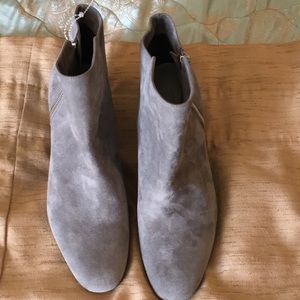 1. State | Shoes | State Grey Leather Suede Ankle Boots 11m | Poshmark